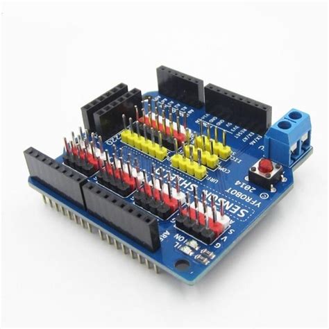 Jual Arduino Uno Expansion Board Sensor Shield V50 For Uno R3 Mega