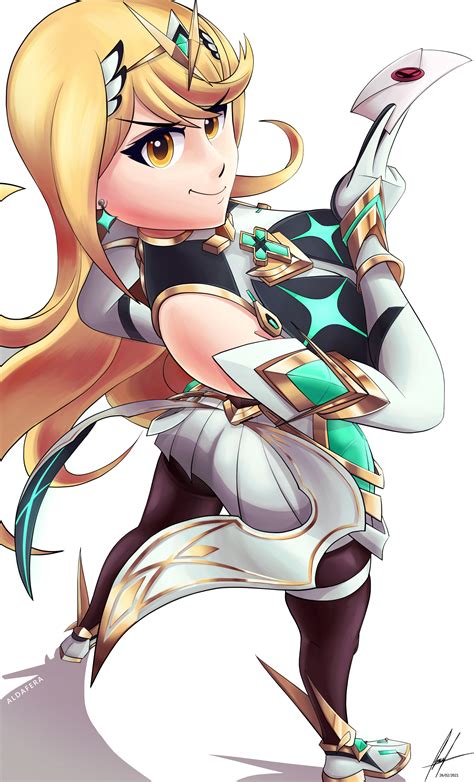 Mythra Joins Smash By Aldafera On Newgrounds