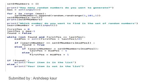 Python And Ai Presentation For Submission Ppt