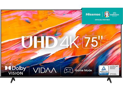 HISENSE 75 A 6 K LED TV (Flat, 75 Zoll / 189 cm, UHD 4K, SMART TV ...