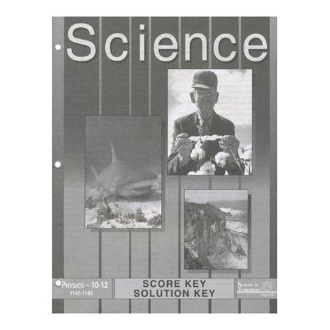 Physics PACE SCORE Key Grade Physics Accelerated