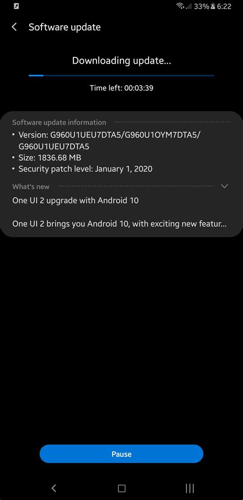 Samsung Galaxy S9 Update With One Ui 2 And Android 10 Starts Rolling Out Update Sprint