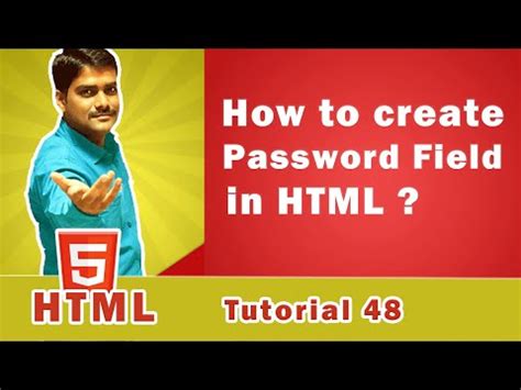 How To Create Password Field In HTML Forms How To Create Password Box In HTML HTML Tutorial