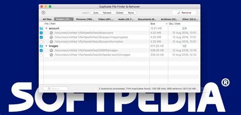 duplicate file finder and remover download mac softpedia