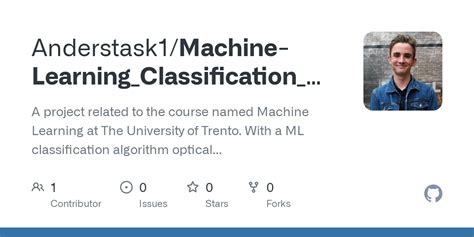 GitHub Anderstask Machine Learning Classification Ocr A Project Related To The Course Named
