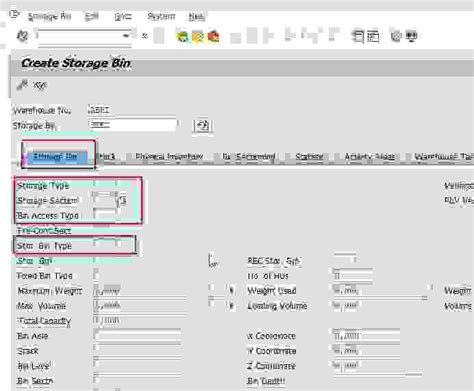 How To Create Storage Bin In Sap