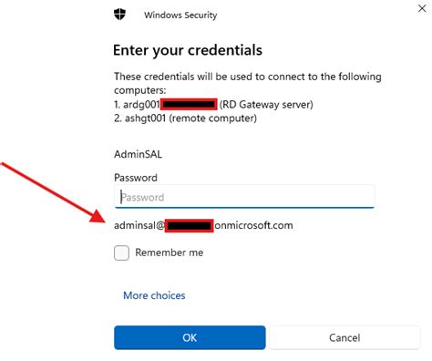 Remote Desktop Windows Rdp Client Pulling Credentials From Mystery Location Server Fault