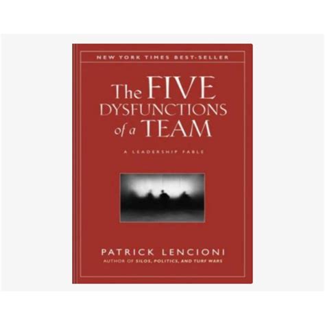 The Five Dysfunctions Of A Team Book Shopee Philippines