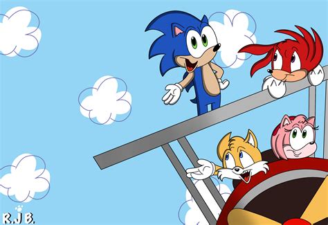 Sonics 34th Anniversary By Rjtoons On Deviantart