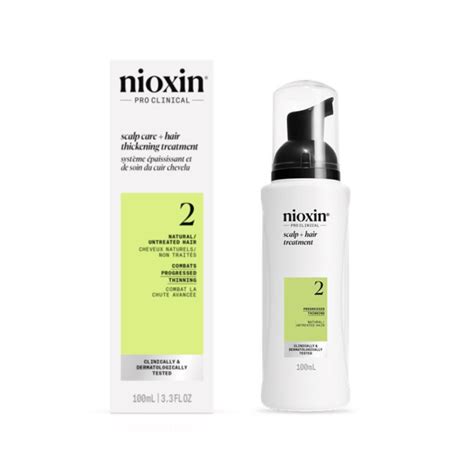 Nioxin System 2 Scalp And Hair Treatment Modern Hair And Beauty