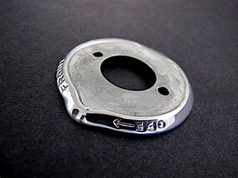 Vintage Wedgewood Stove Gas Control Knob Front Bezel Ring