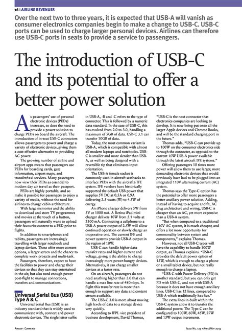Ifeandc Systems Evolution And Developments And Their Potential Issue 123 Aprmay 2019 Aircraft