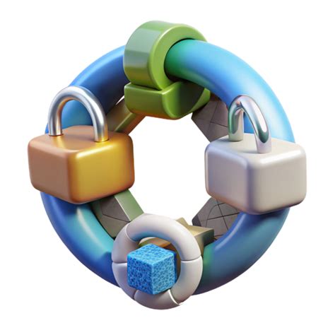 Beautiful Rustic Closed Loop Ecosystem Diagram Isolated Premium