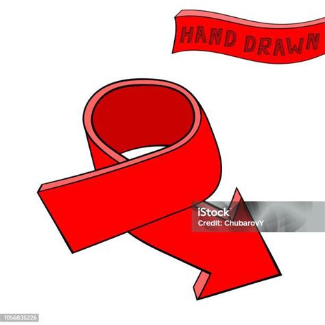 빨간색 화살표입니다 기호를 드러 손으로 그린된 스케치 굽은에 대한 스톡 벡터 아트 및 기타 이미지 굽은 낙서 드로잉 둥글게 말려진 Istock