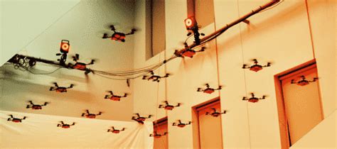 Amazing Acrobats Of Nano Quadcopter Robots Swarm The Tech Journal