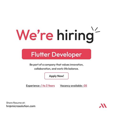 Hiral Rathod On Linkedin Applynow Sharercv Flutterdeveloper 41