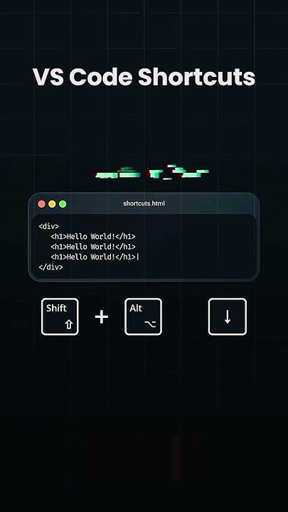 Vs Code Shortcuts Trending Coding Shorts Vscode Youtubeshorts