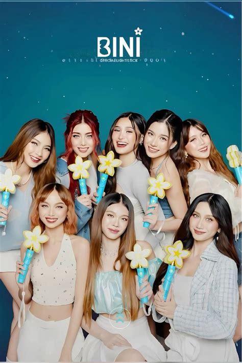 Pin By Kpop Fanbini Fan On Bini Lightstick Stick Photo Photocard Save