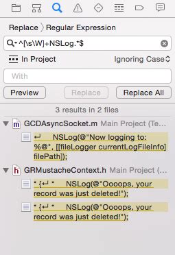 How To Remove Line Contains Starting With Nslog Ios Stack Overflow
