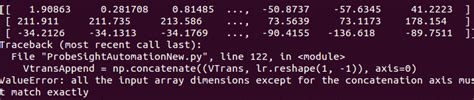 Concatenation Numpy Concatenate Function Not Works When Handling With Concatenation Numpy Concatenate Function Not Works When Handling With