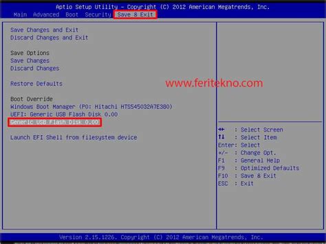 Cara Boot Dari USB Drive CD ROM Di Windows Laptop ASUS