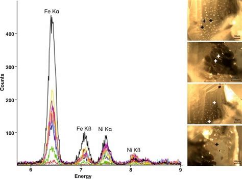 In Situ X Ray Fluorescence Measurements Performed On Inclusions Of Download Scientific Diagram