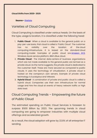 Cloud Computing Mapping The Future Landscape Pdf Cloud Computing Internet