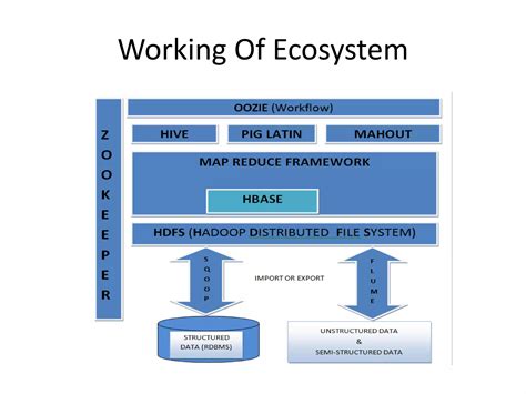 hadoop ecosystem ppt pptx databases computer software and applications