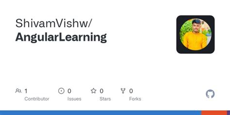 Shivam Vishwakarma On Linkedin Github Shivamvishwangularlearning