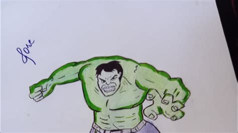 Desenhando O Incrível Hulk🫡 Youtube