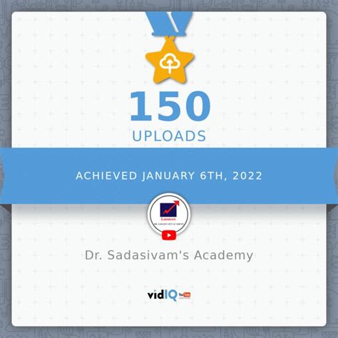 Dr Sadasivam Anantha Narayanan On Linkedin Thanks To All Viewers For The Encouragement