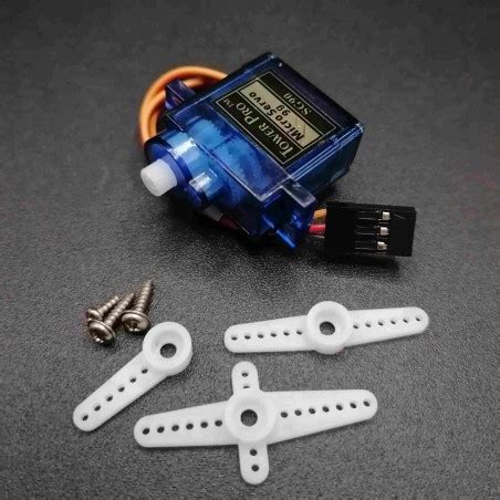 5 pezzi Servo motore SG90 micro servomotor 9g rc arduino modellismo robotica