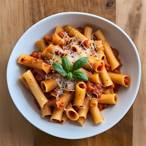 Rigatoni Allamatriciana Spicy And Authentic Rigatoni The Fresh Man