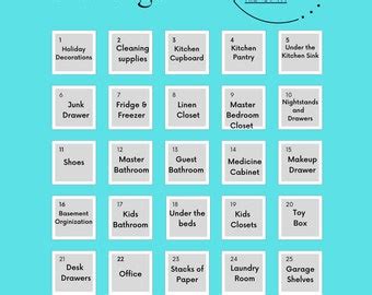 Day Declutter Challenge Etsy