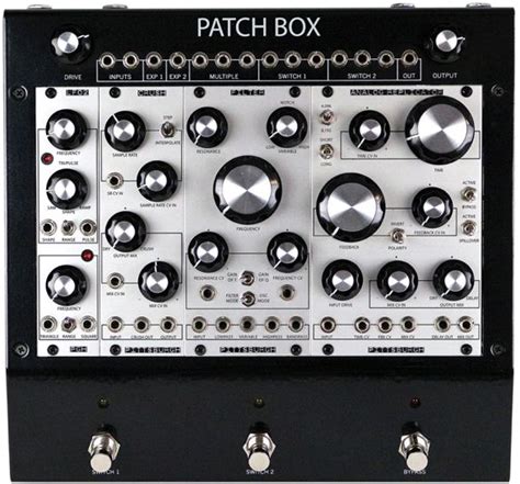 Modular Synth In A Stomp Box Pittsburgh Modular Patch Box Synthesizer Effects Pedals Eurorack
