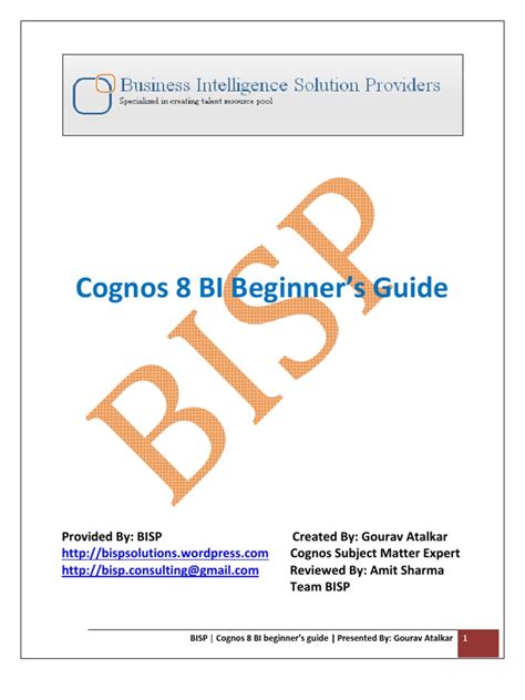 cognos 8 bi beginner s guide pdf computer engineering computing
