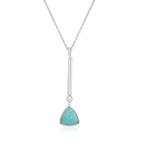 925 Silver Amazonite Necklace Jewelry Wholesale Supplier Akrati