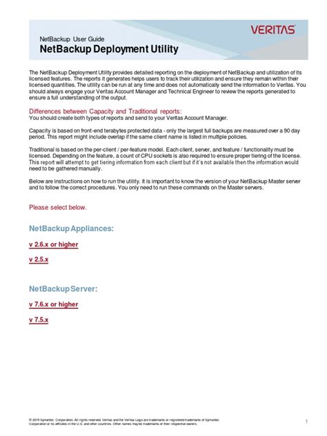 Netbackup Deployment Utility Instructions V3 Pdf Directory Computing Secure Shell