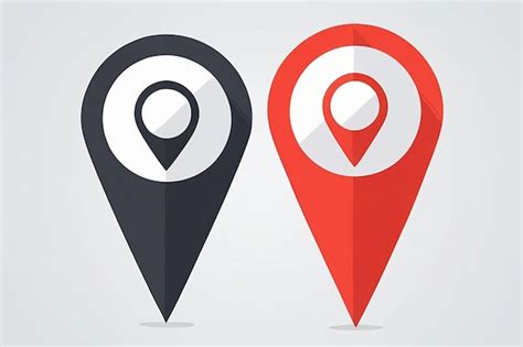 Map Pointer Flat Icon Vector Eps Premium AI Generated Image