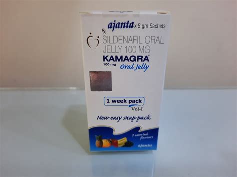Kamagra Oral Jelly 100 Mg at ₹ 390/box | Kamagra Oral Jelly in New ...
