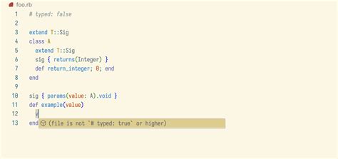 Feature Support By Strictness Level Sorbet