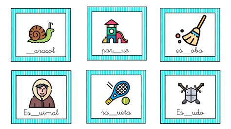 Ortografía C K Q Baraja de cartas con pistas visuales Orientacion Andujar