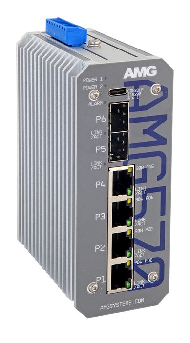 AMG Compact Industrial Managed Ethernet Switch The Security Event