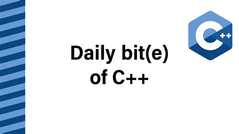 Daily Bite Of C Stdformatto Stdformatton By Šimon Tóth
