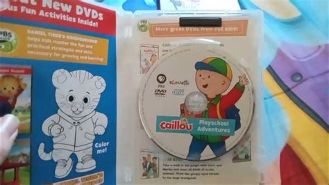 My Caillou Dvd Collection Youtube