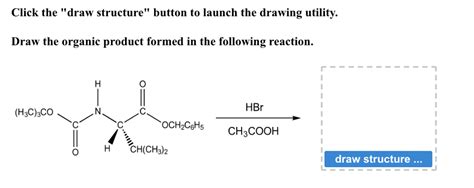 Solved Click the "draw structure" button to launch the | Chegg.com