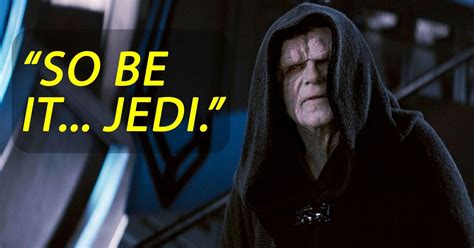 Emperor Palpatine Saying Good
