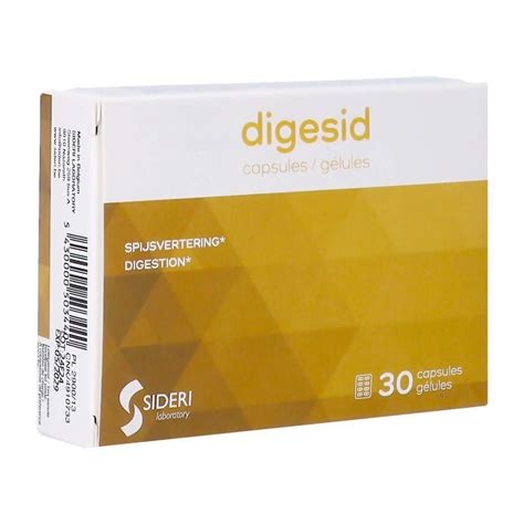 Sideri Digesid Capsules 30 Stuks Kopen Of Bestellen € 1767 Bij