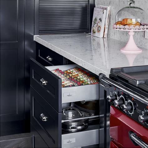 Adding Inserts To Your Drawers Allows For Better Organisation Check Out This Hidden Spice Rack